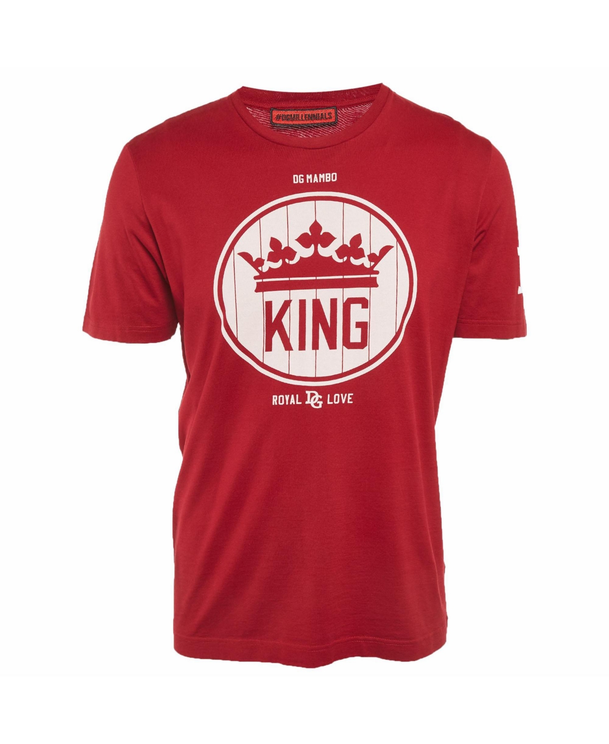 Click here for Pre-Owned Dolce & Gabbana Mens King Print Jersey T... prices