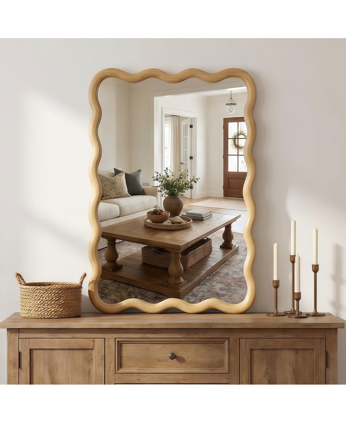 Click here for Laoties 20 x 30 Wood Wall Mirror  Rectangular Bath... prices