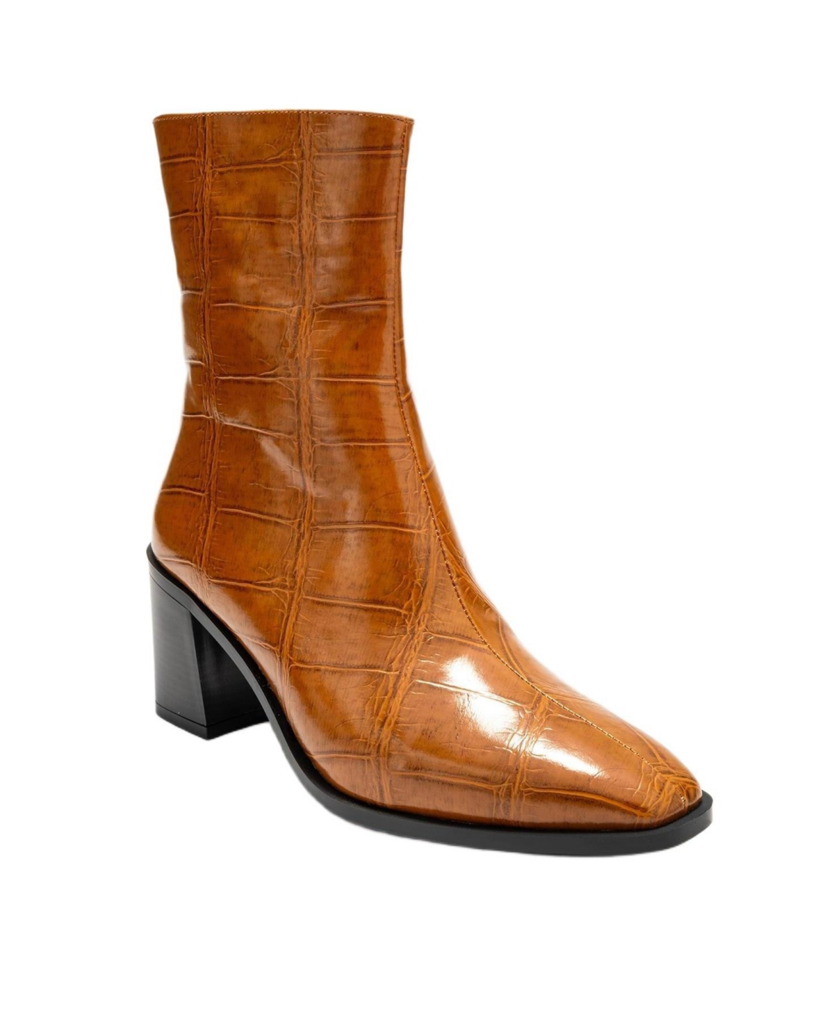 Click here for Prologue Shoes Chara Block Heel Ankle Boot (Women)... prices