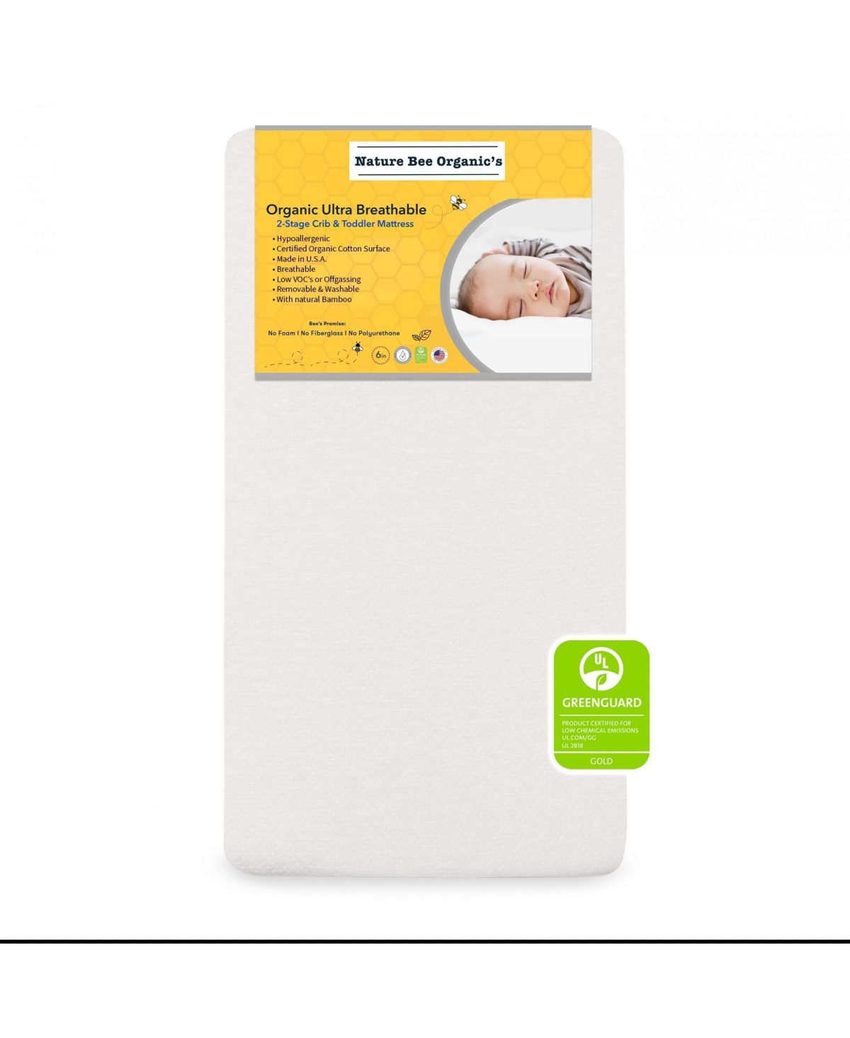 Click here for Nature Bee Organics Ultra Breathable 2-Stage Crib... prices