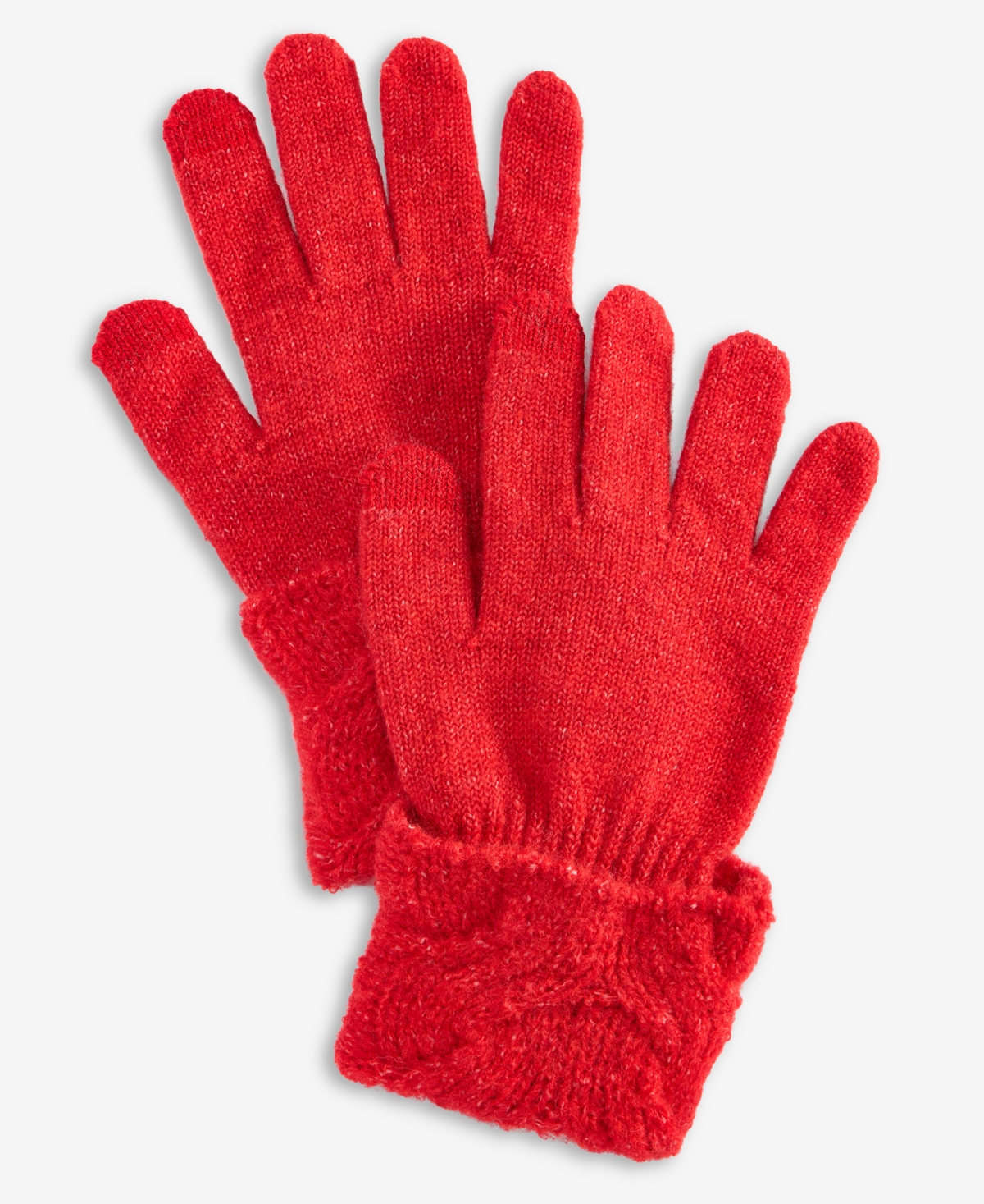 Click here for Style & Co Womens Cable Boucle Knit Gloves  Macys... prices