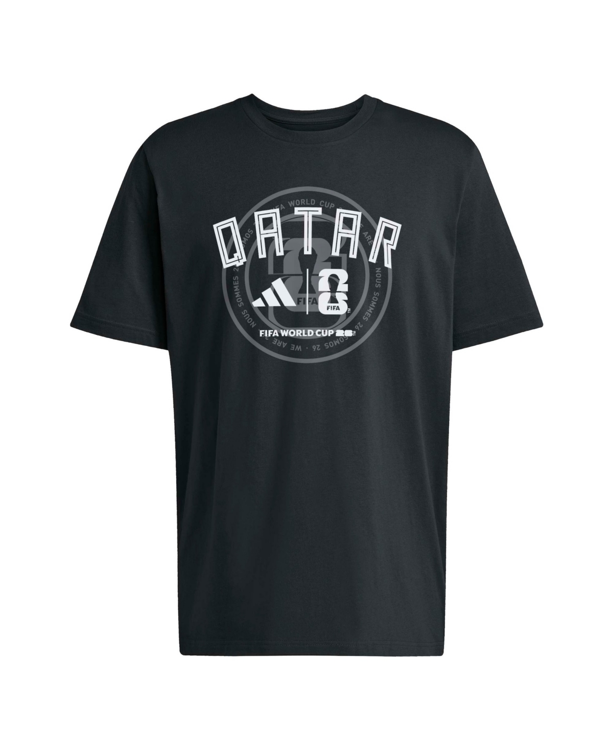 Click here for Adidas Mens Black Qatar National Team 2026 Fifa Wo... prices