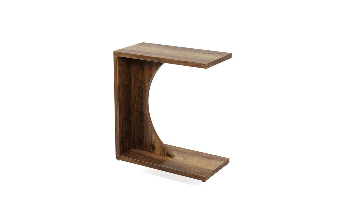 Click here for Slickblue Sofa Side Table Nightstand with C-Shaped... prices