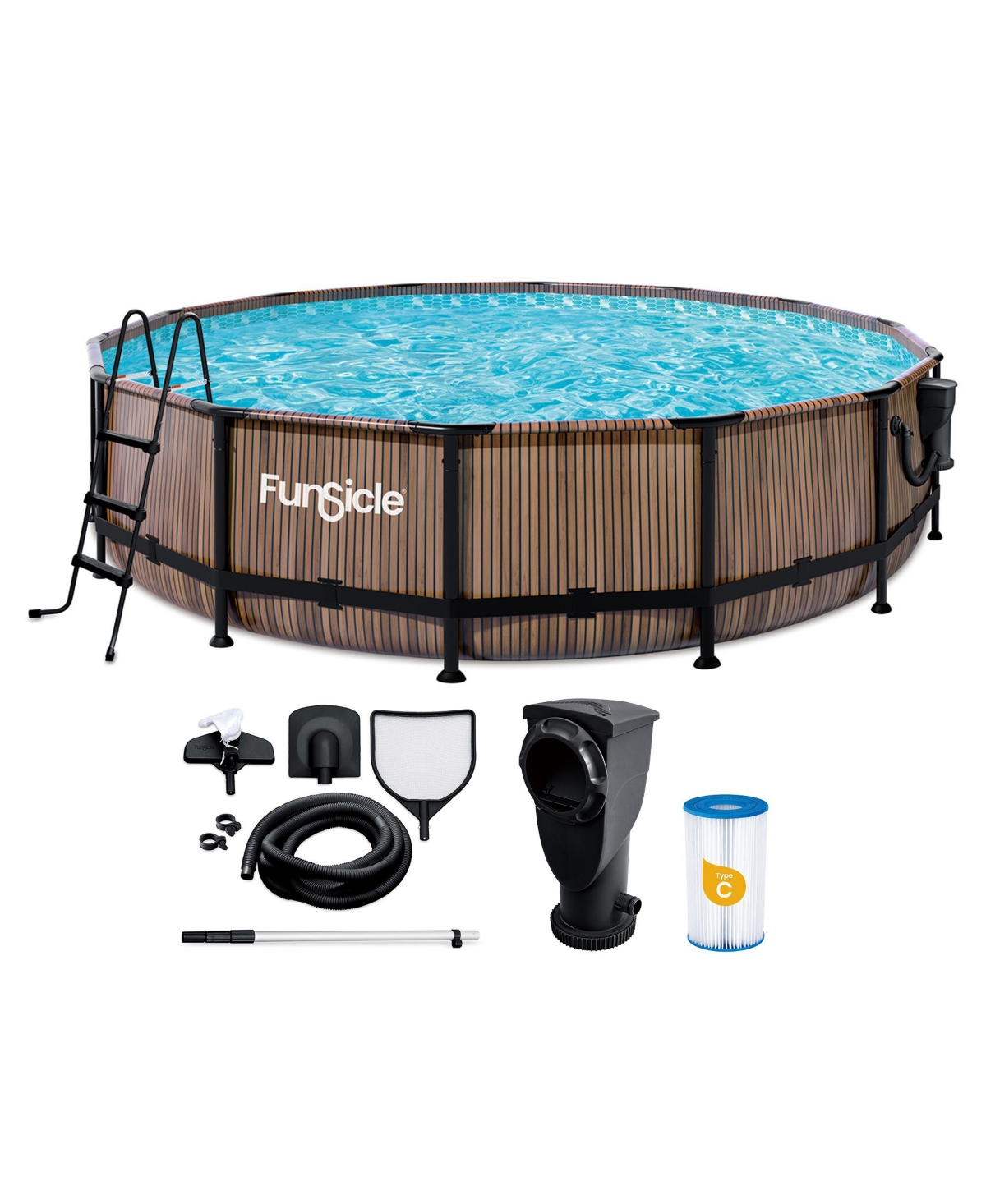Click here for Funsicle 14 x 42 Oasis Round Outdoor Above Ground... prices