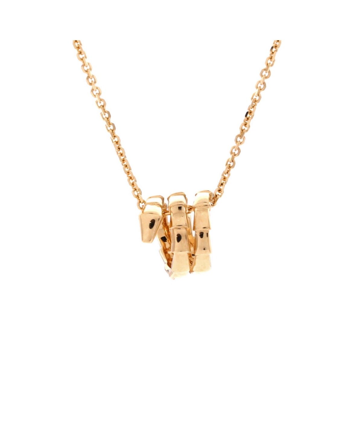 Click here for Pre-Owned Bvlgari Serpenti Viper Spiral Pendant Ne... prices