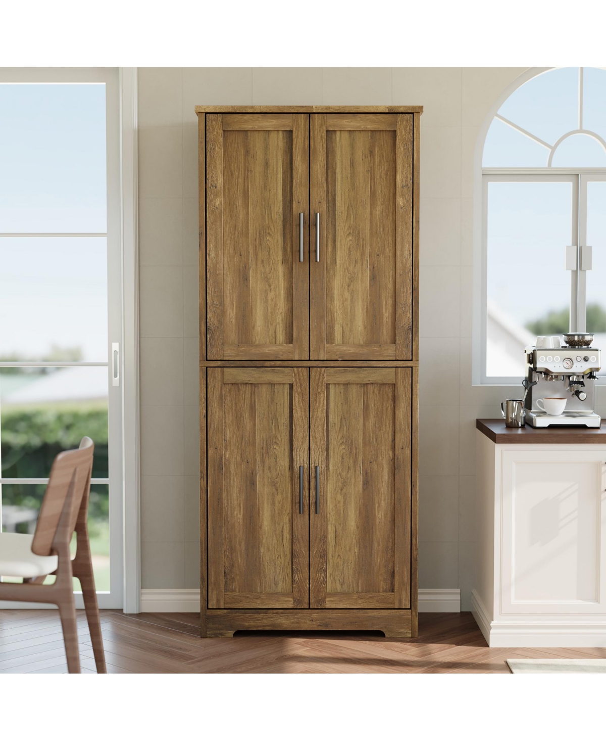 Click here for gaomon Freestanding 70 Tall Kitchen Pantry Cabinet... prices