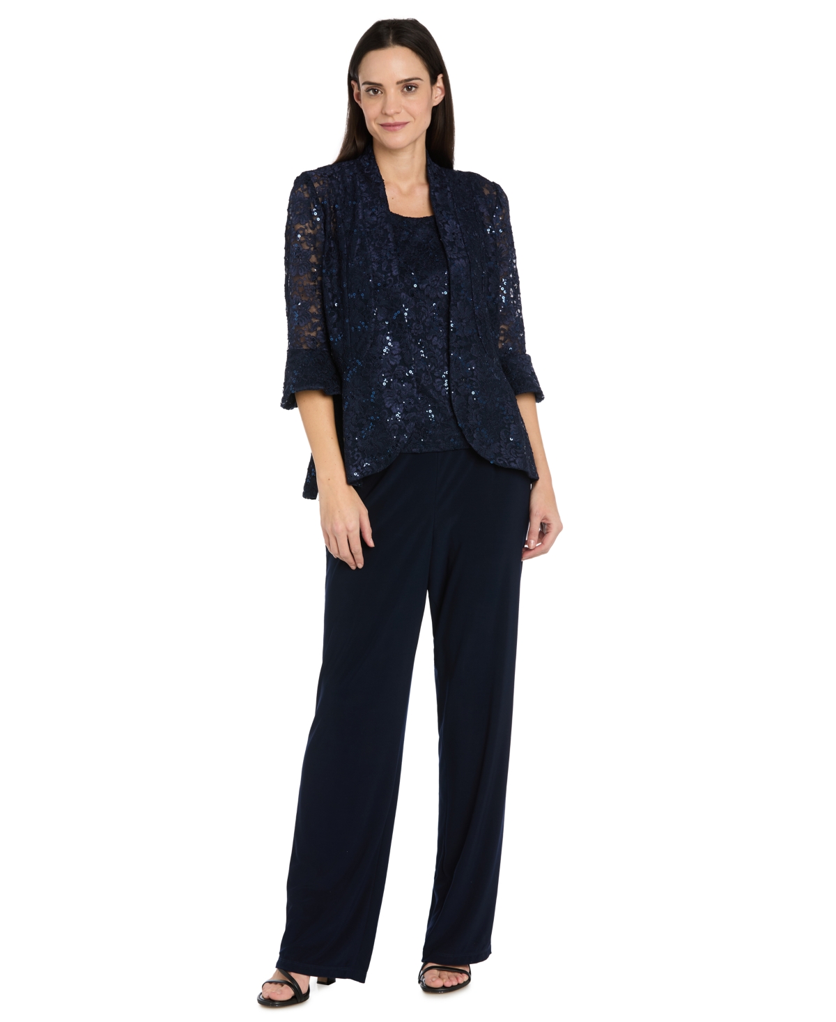 Click here for R & M Richards Petite Top  Jacket & Pants  3-Piece... prices