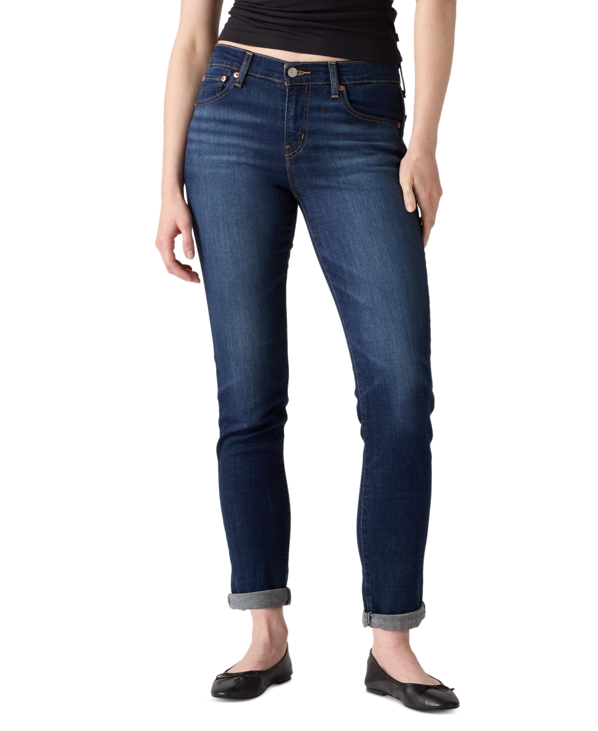 Click here for Levis Womens Relaxed Boyfriend Tapered-Leg Jeans -... prices