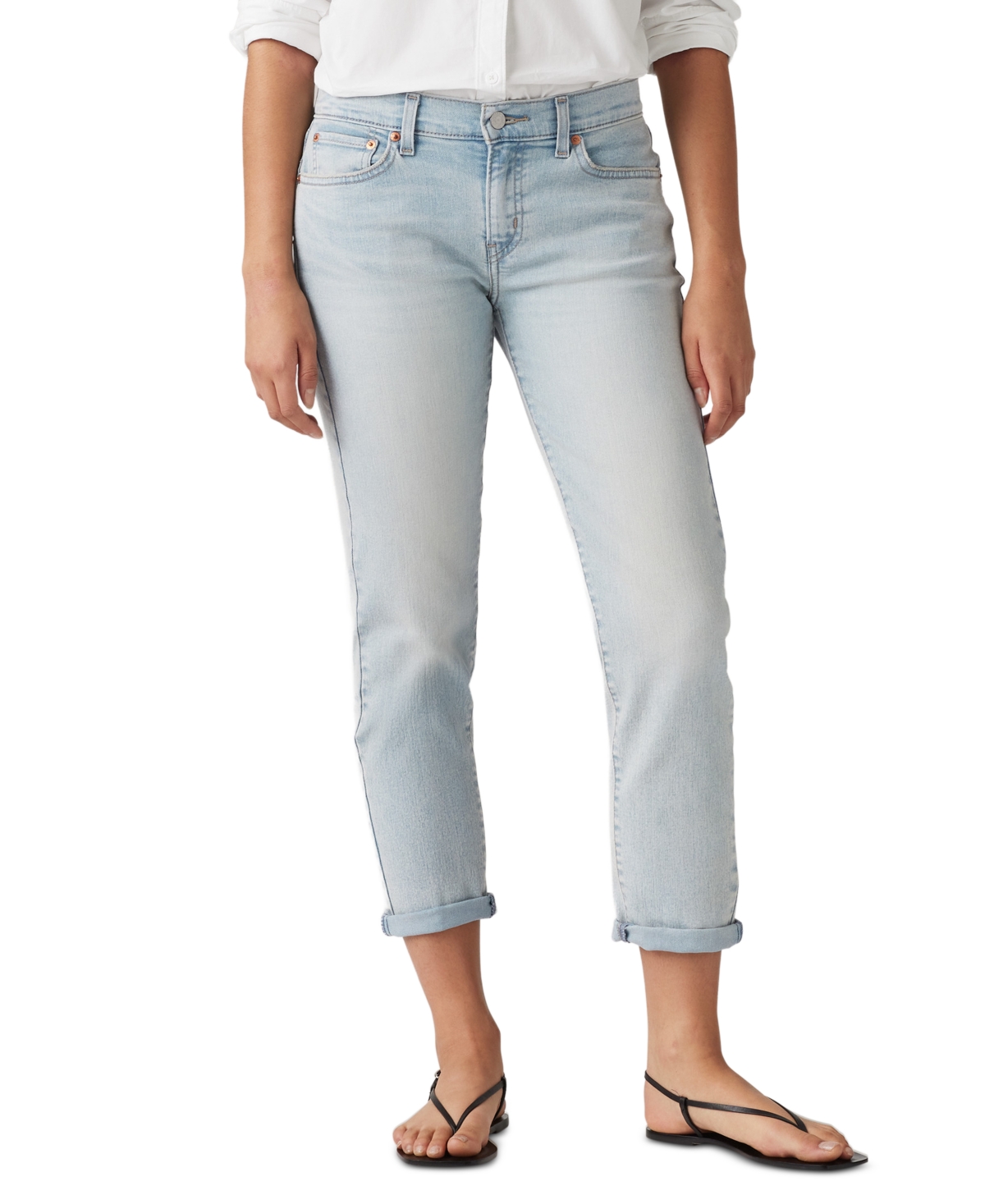Click here for Levis Womens Relaxed Boyfriend Tapered-Leg Jeans -... prices