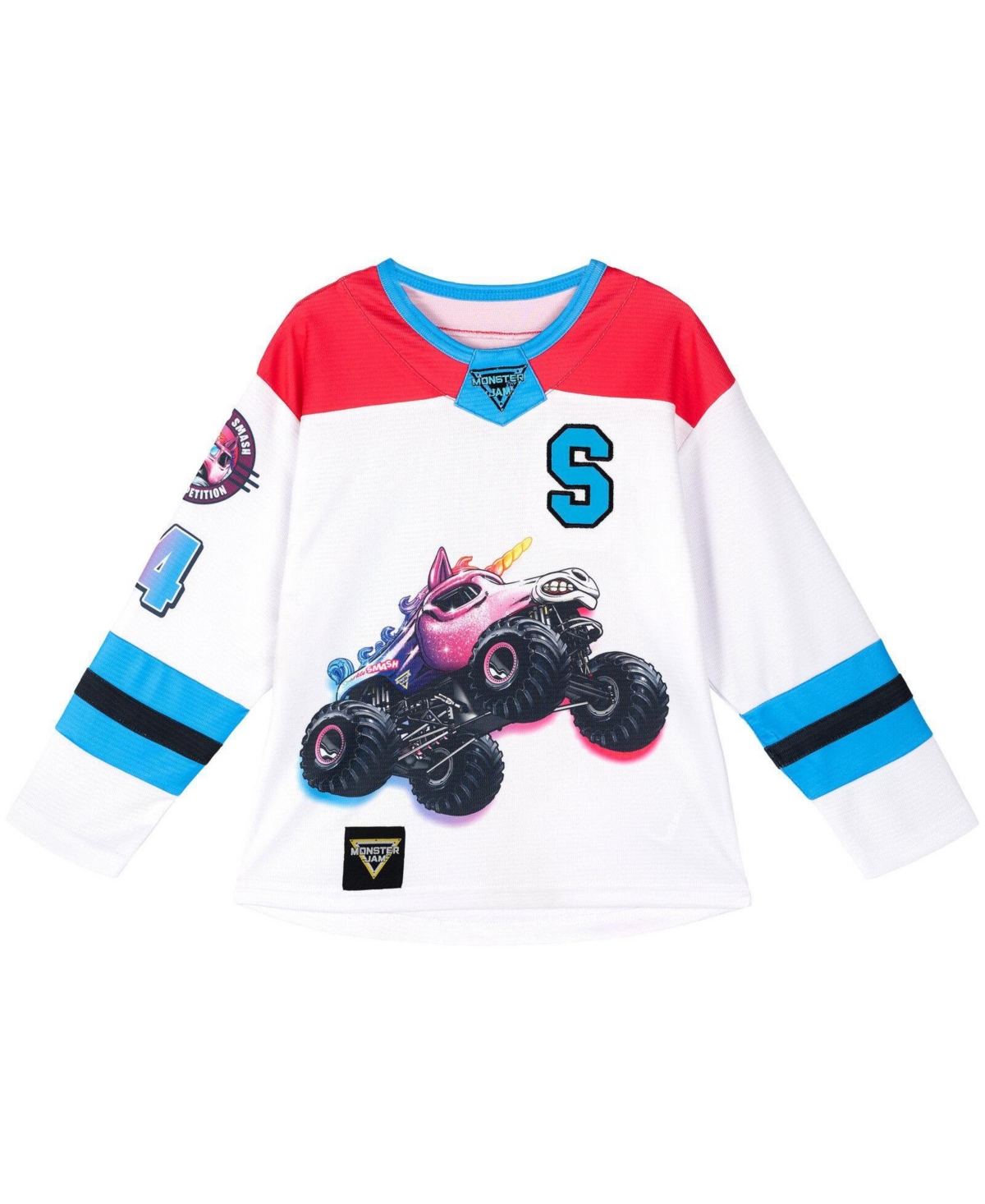 Click here for Monster Jam Little Girls 12- 5 Mesh Pullover Graph... prices