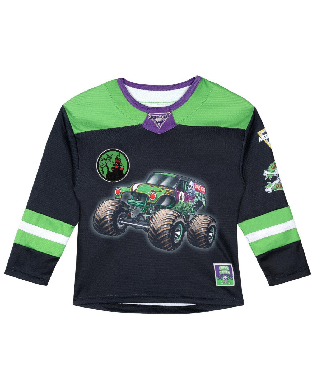 Click here for Monster Jam Little Girls 12- 5 Mesh Pullover Graph... prices