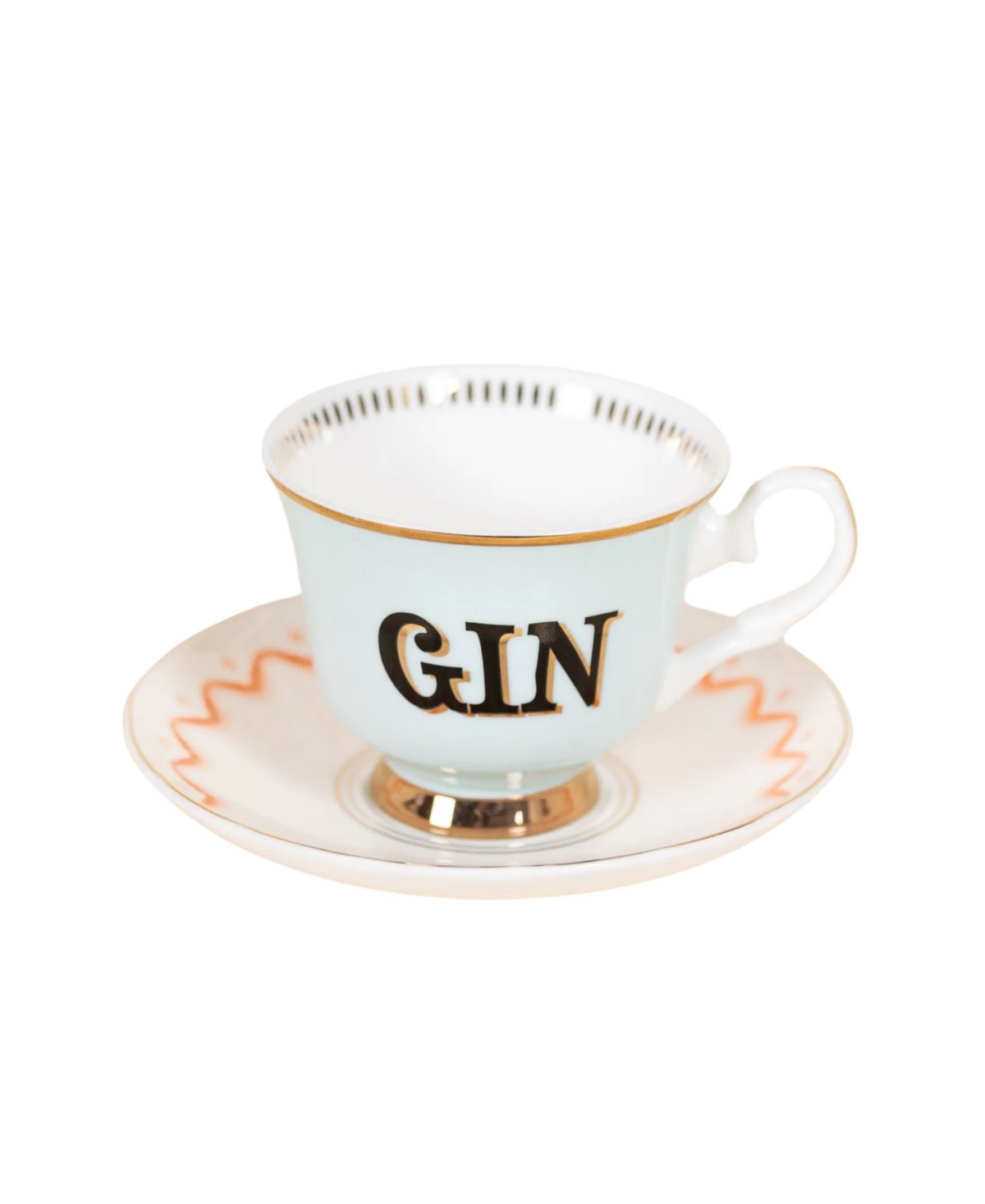 Click here for Yvonne Ellen Gin 2-Piece Teacup & Saucer Set - Blu... prices