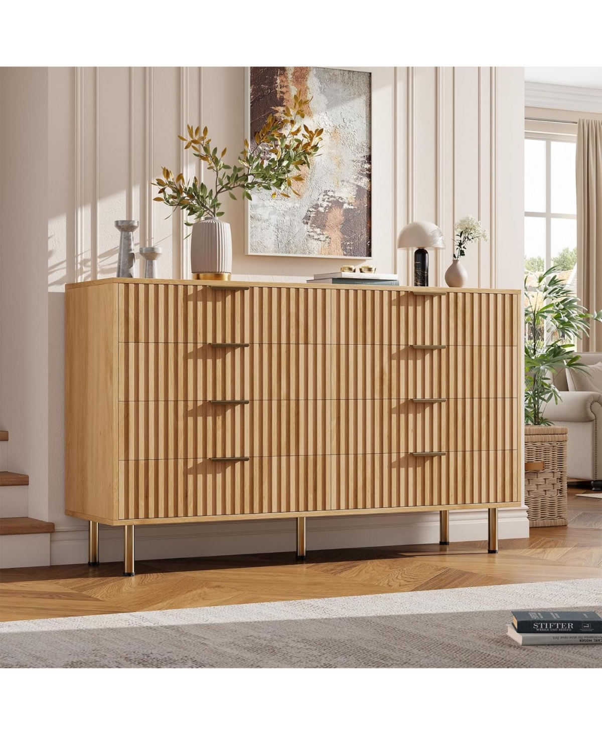 Click here for gaomon 8-Drawer Dresser for Bedroom  55 Wide Moder... prices