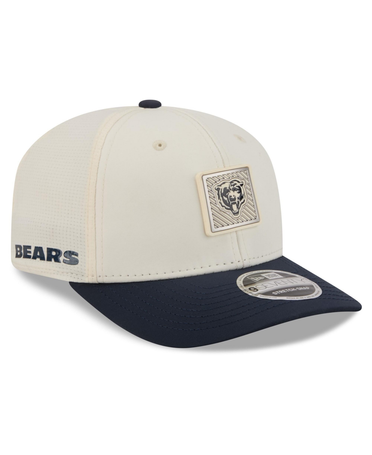 Click here for New Era Mens Cream/Navy Chicago Bears 2026 Nfl Tra... prices