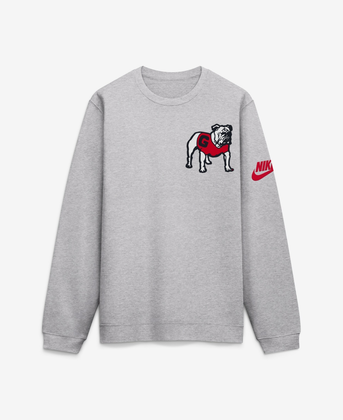 Click here for Nike Mens Heather Gray Georgia Bulldogs Legacy Swe... prices