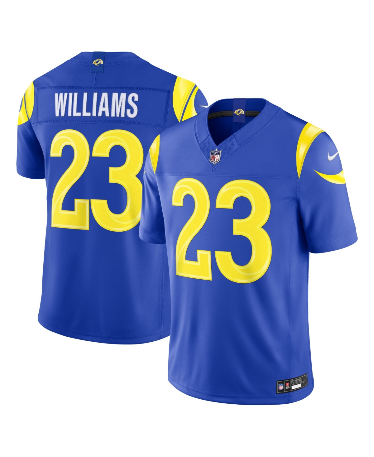Click here for Nike Mens Kyren Williams Royal Los Angeles Rams Va... prices