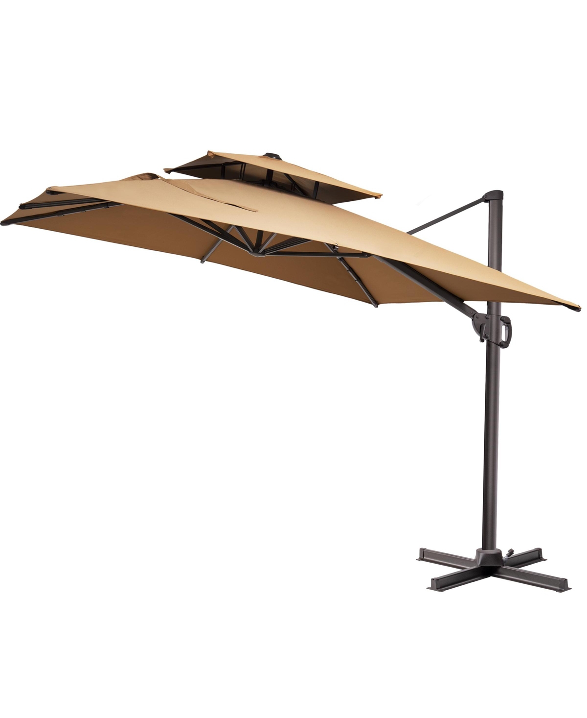 Click here for Pellebant Outdoor Patio Double Top Aluminum Cantil... prices