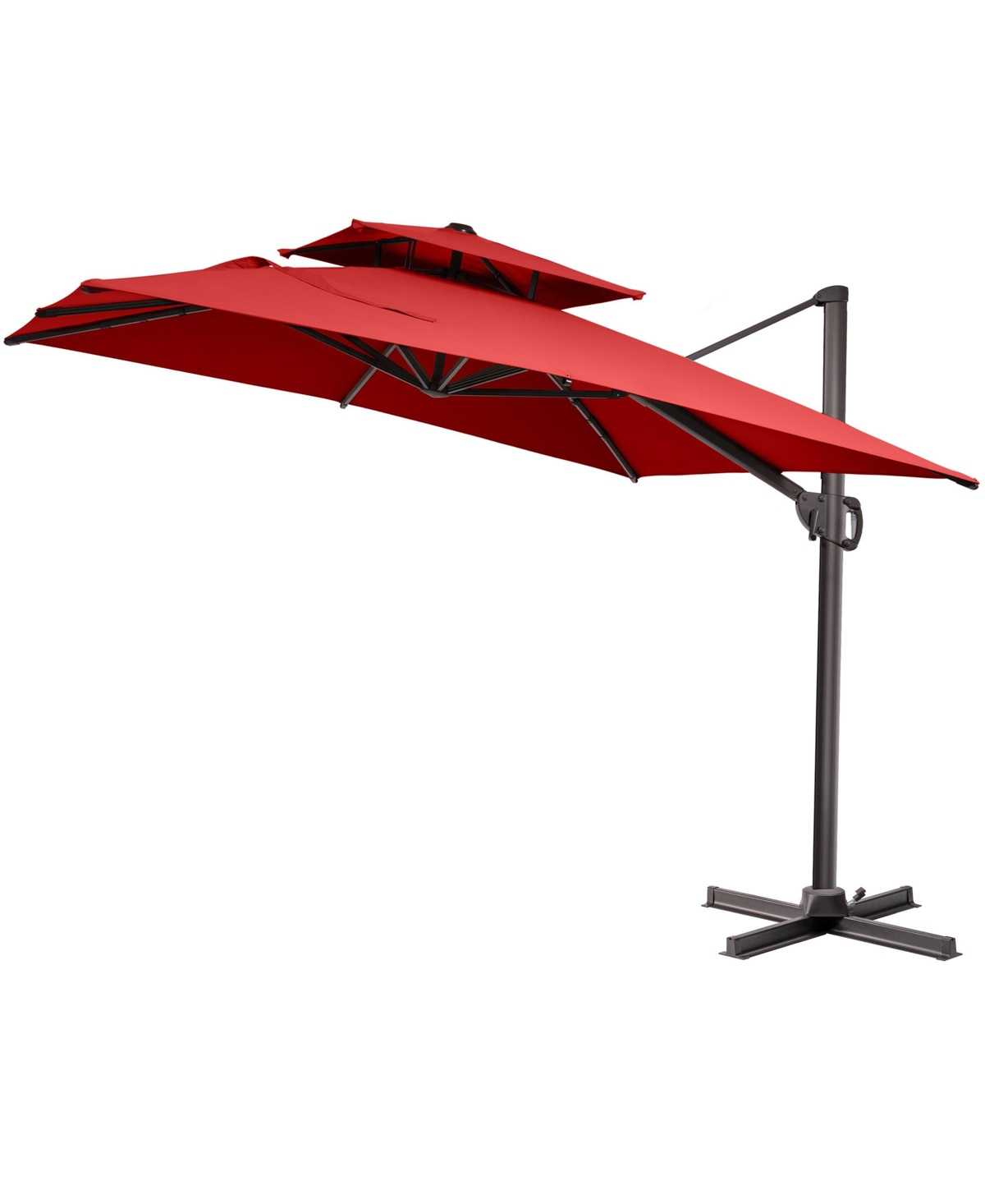 Click here for Pellebant Outdoor Patio Double Top Aluminum Cantil... prices