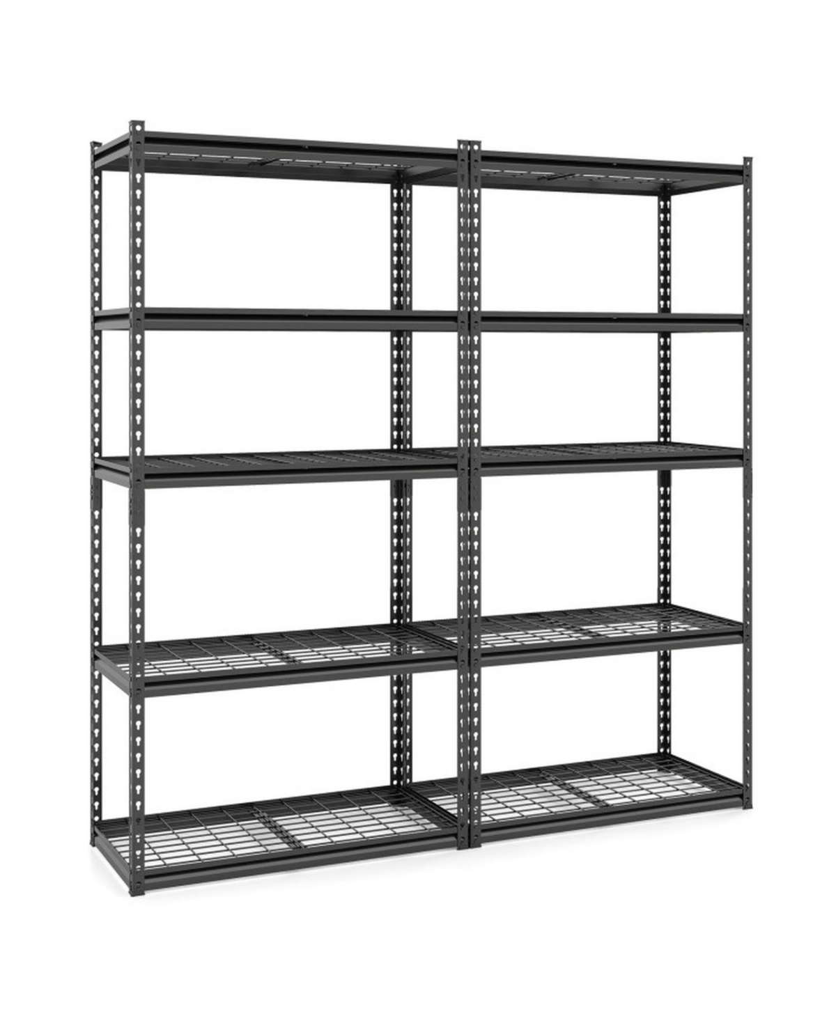 Click here for Gouun 5-Tier Heavy-Duty Metal Wire Shelving Unit... prices