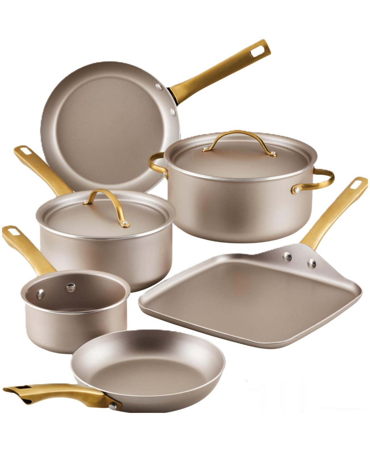 Click here for Farberware Radiant Aluminum 12-Piece Cookware Set... prices