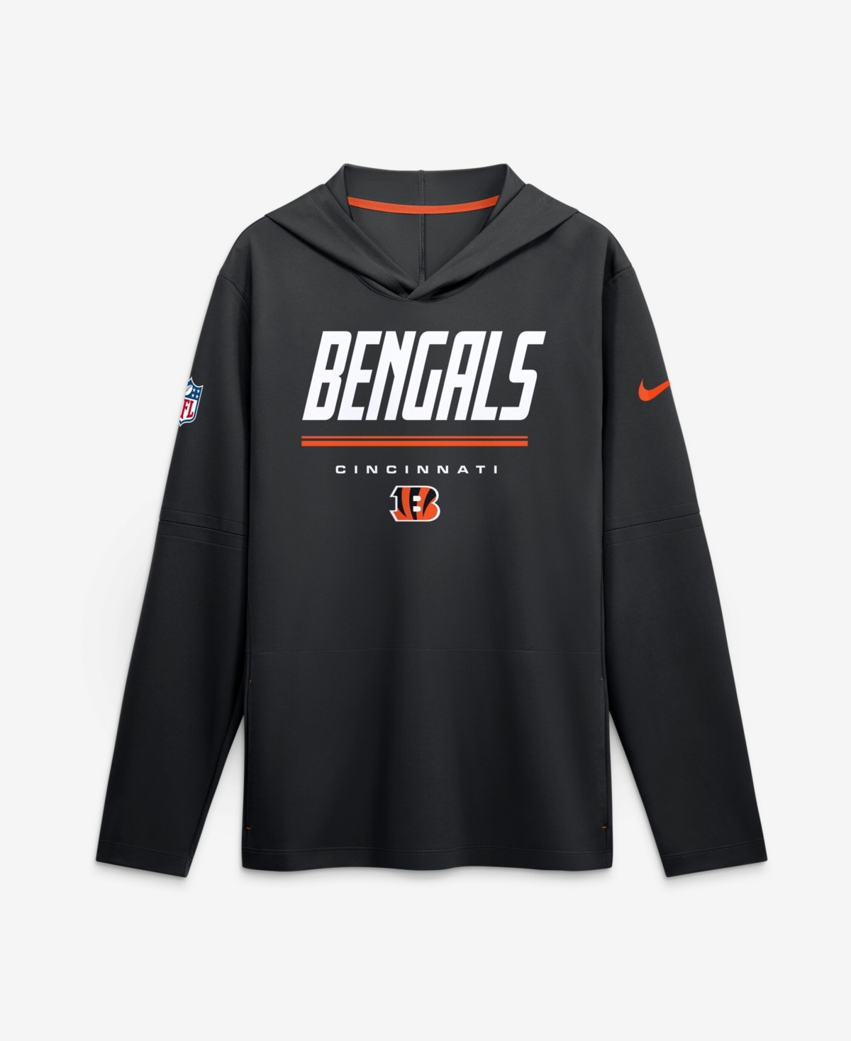 Click here for Nike Mens Black Cincinnati Bengals Sideline Lightw... prices
