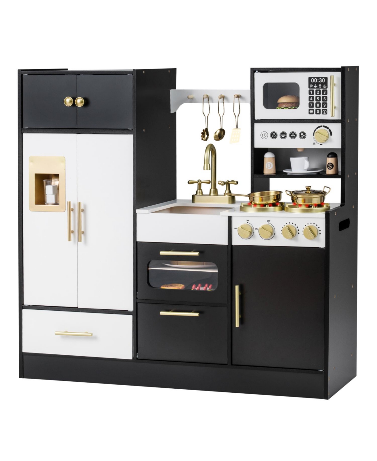 Click here for Slickblue Pretend Play Kitchen for Kids with Light... prices