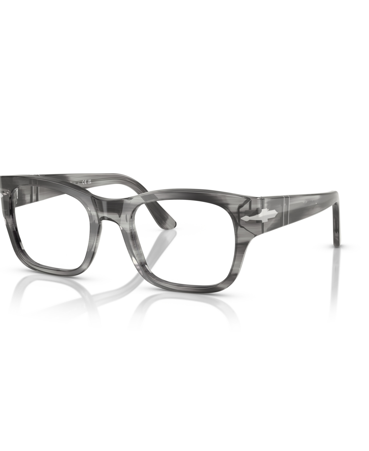 Click here for Persol Unisex Eyeglasses  PO3297V - Striped Gray prices