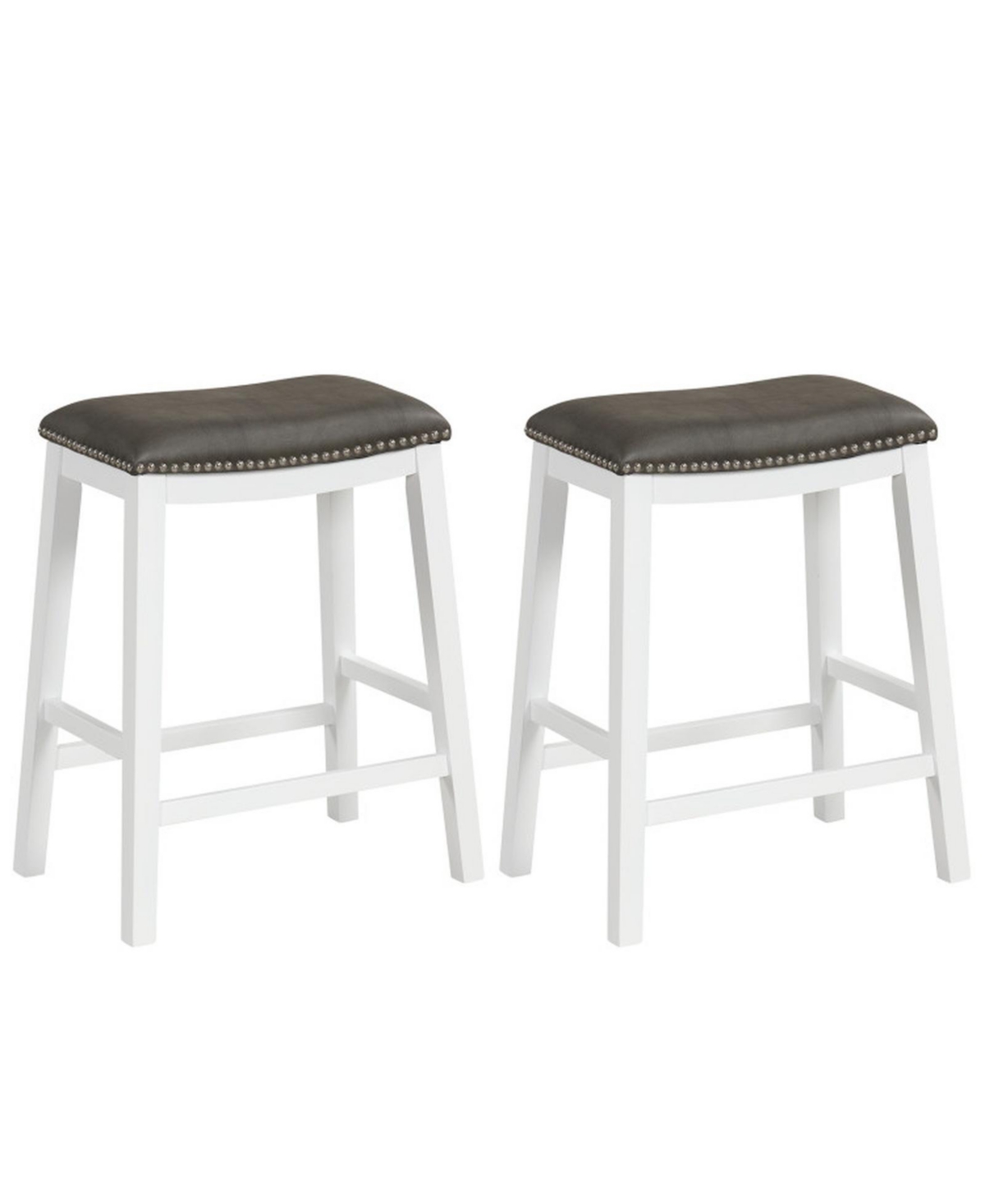 Click here for Gouun 26-Inch Counter Height Bar Stool Set of 2 wi... prices