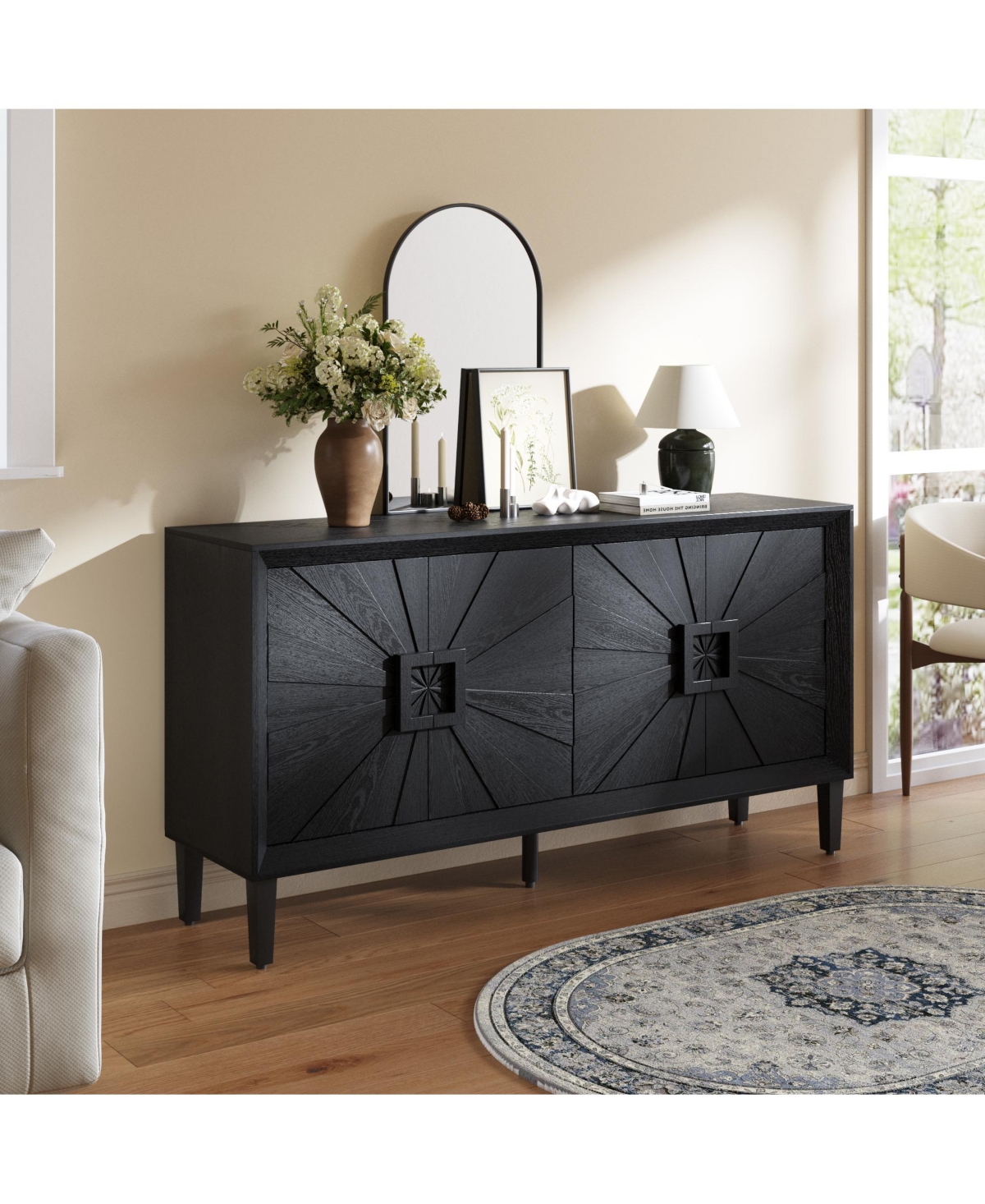 Click here for Clihome 60 Premium Rustic American Farmhouse Crede... prices