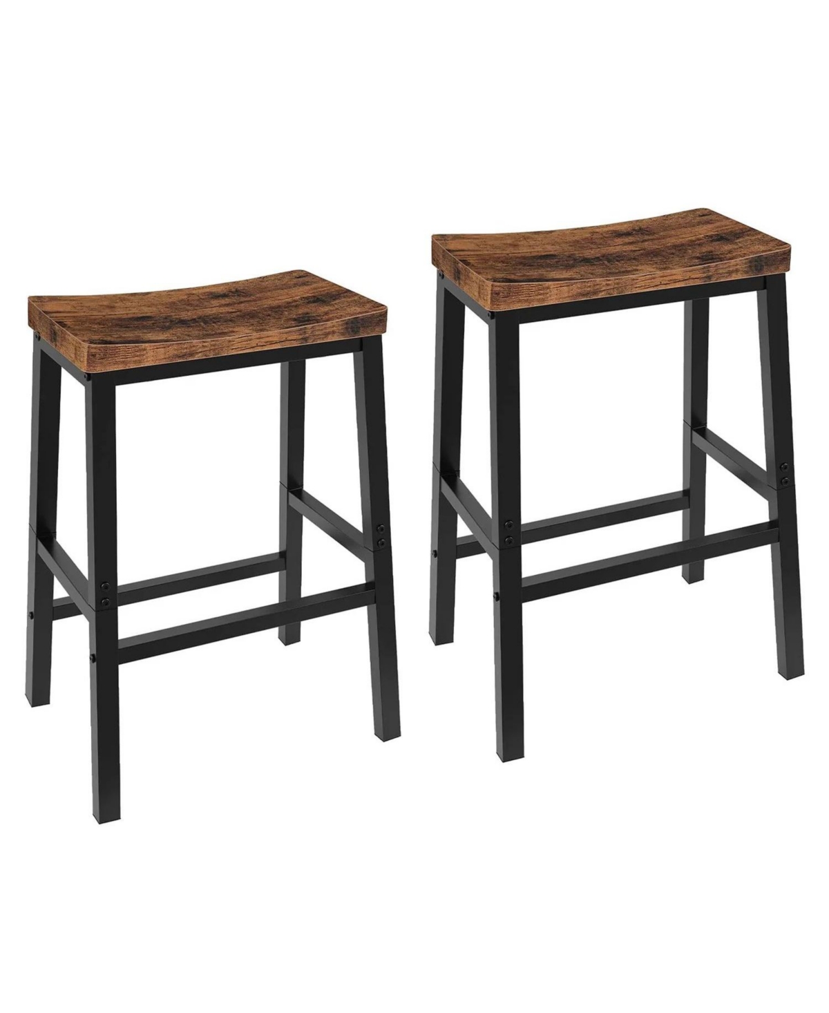 Click here for Slickblue 2-Piece Saddle Bar Stools for Kitchen Is... prices