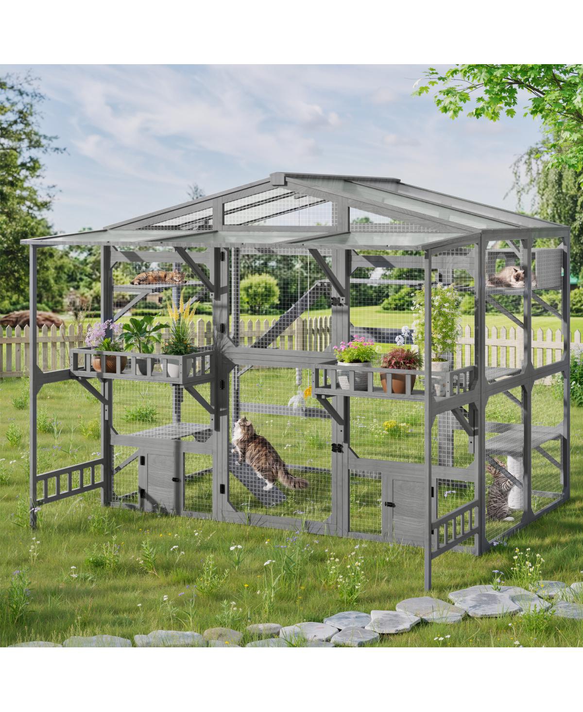 Click here for Streamdale Furniture Large Outdoor Catio for 6-10... prices