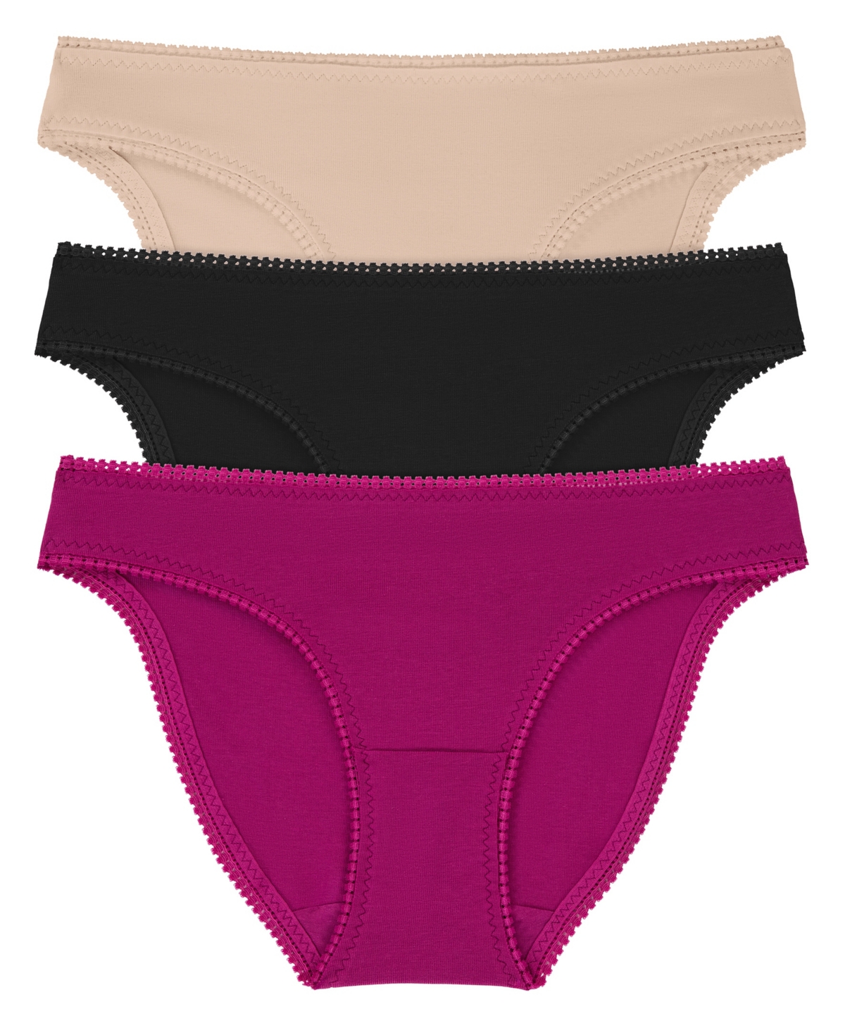 Click here for On Gossamer Womens Cotton Hip Bikini Panty  Pack o... prices
