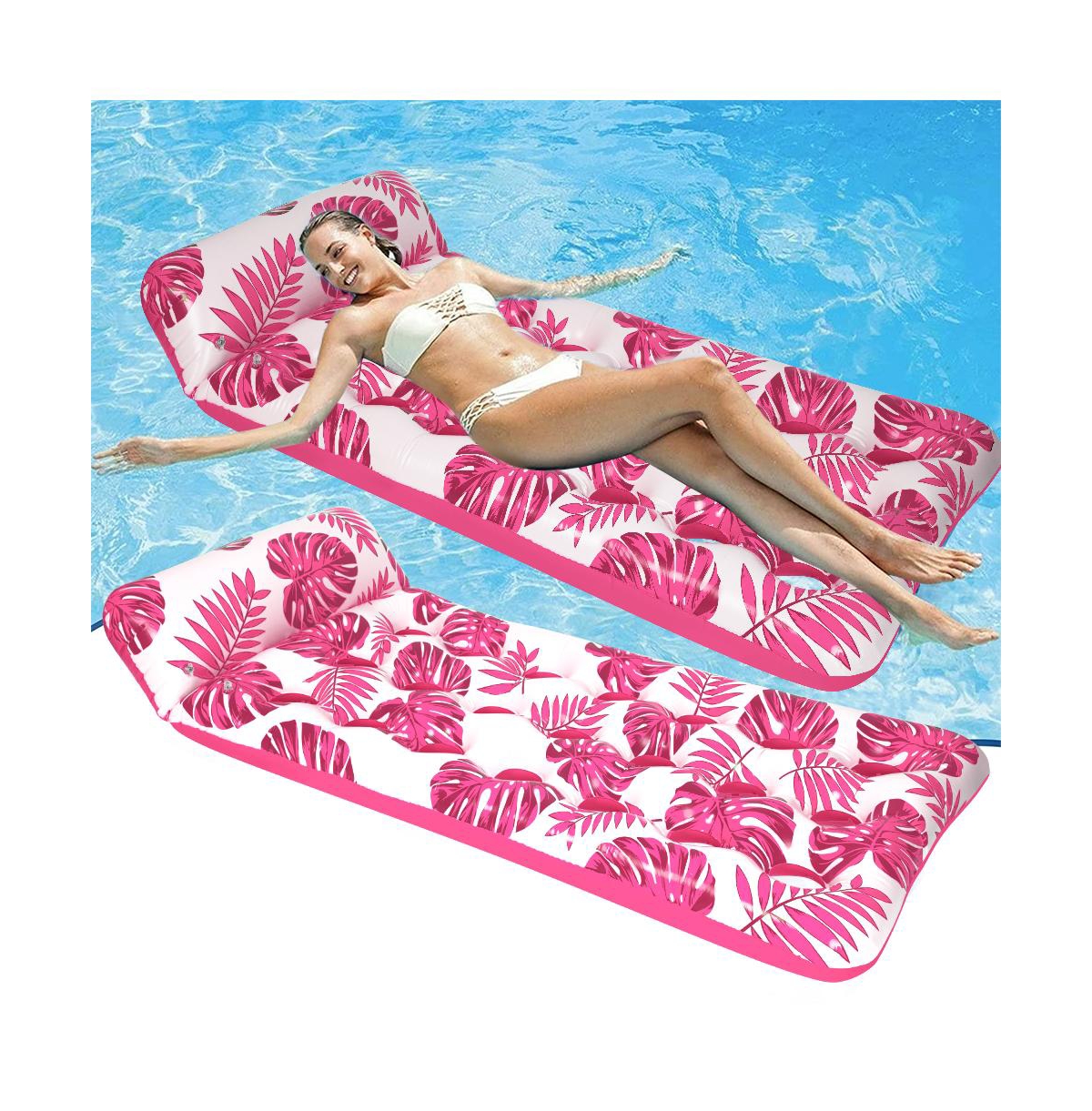 Click here for Cowin Inflatable Pool Float Mat 73x34 Adult Lounge... prices