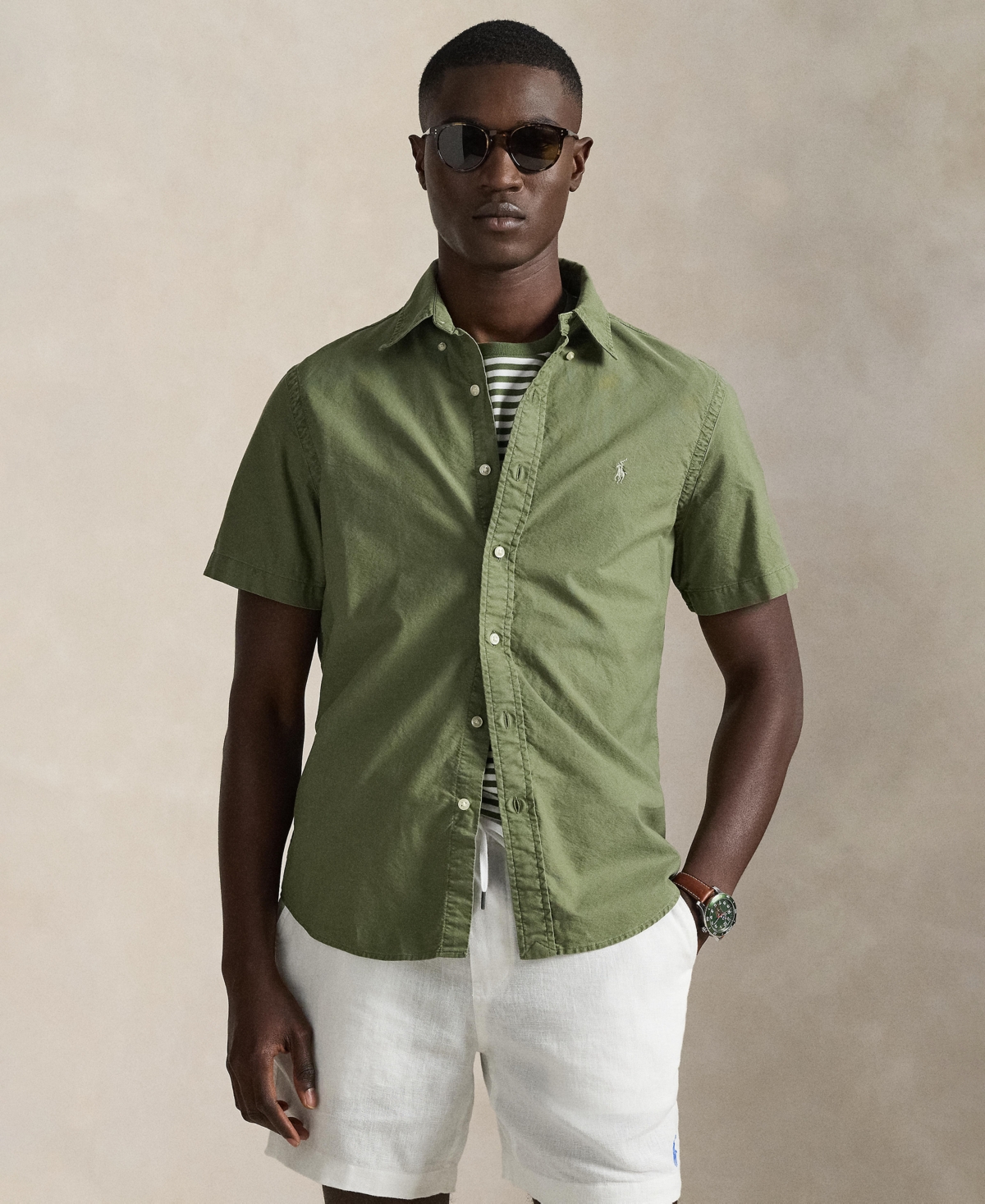 Click here for Polo Ralph Lauren Mens Big & Tall Oxford Shirt - O... prices