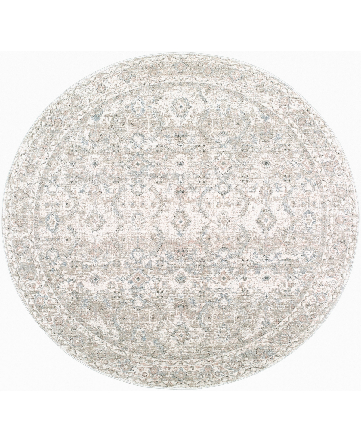Click here for Livabliss Poetry 556928 53 x 53 Round Area Rug - L... prices