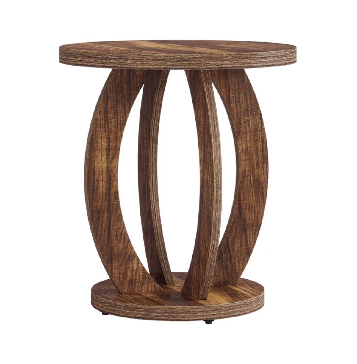 Click here for Slickblue Round End Table with Storage for Small S... prices