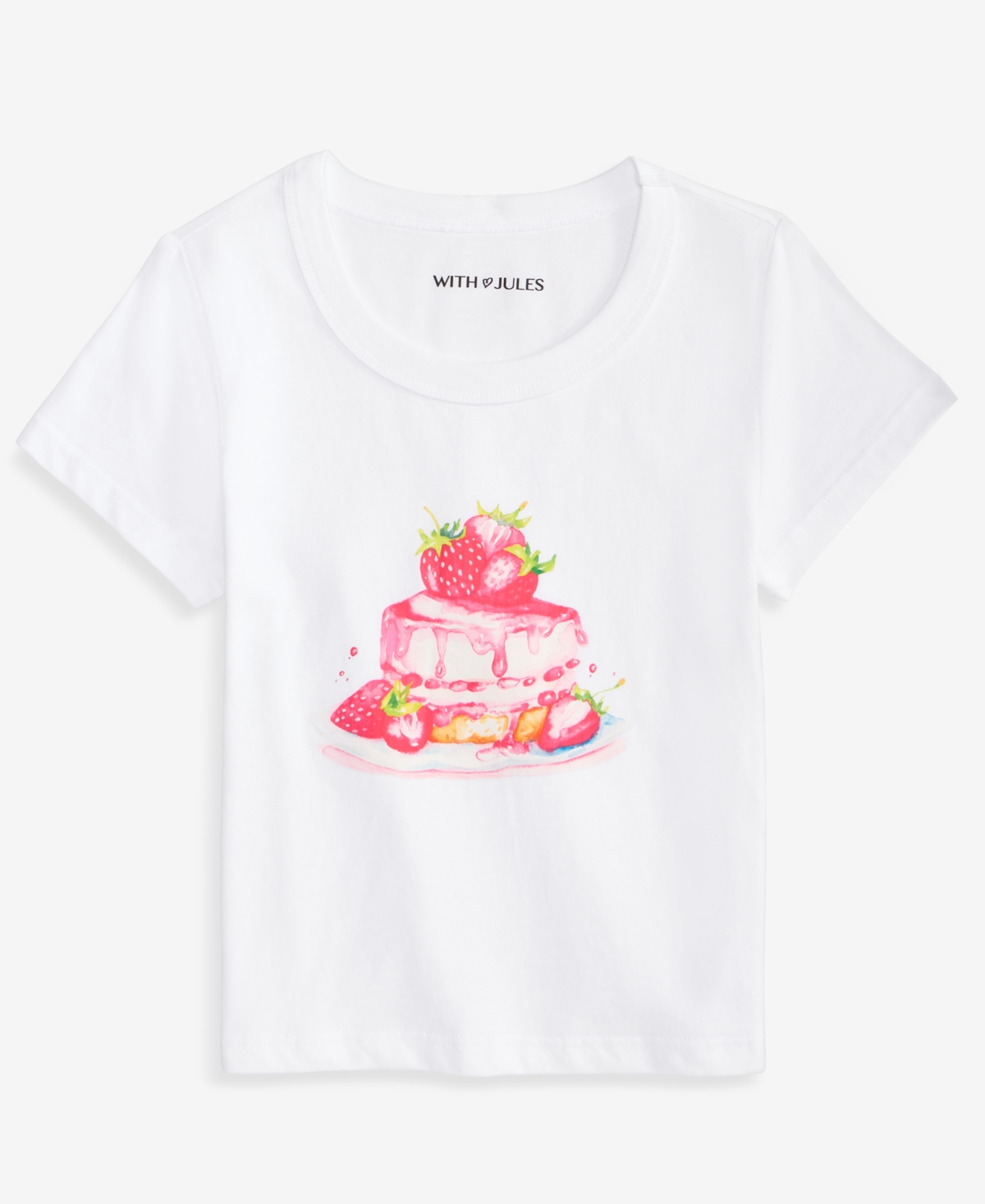 Click here for With Jules Big Girls Teddy Bear Graphic Cotton T-S... prices