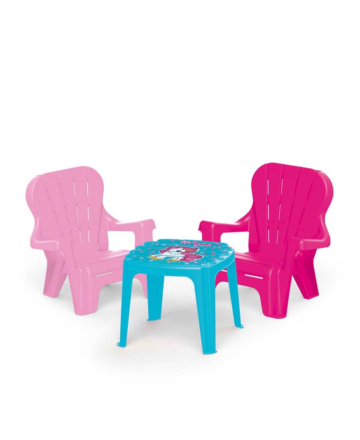 Click here for Dolu Unicorn Themed Table and Chairs Set  Plastic... prices