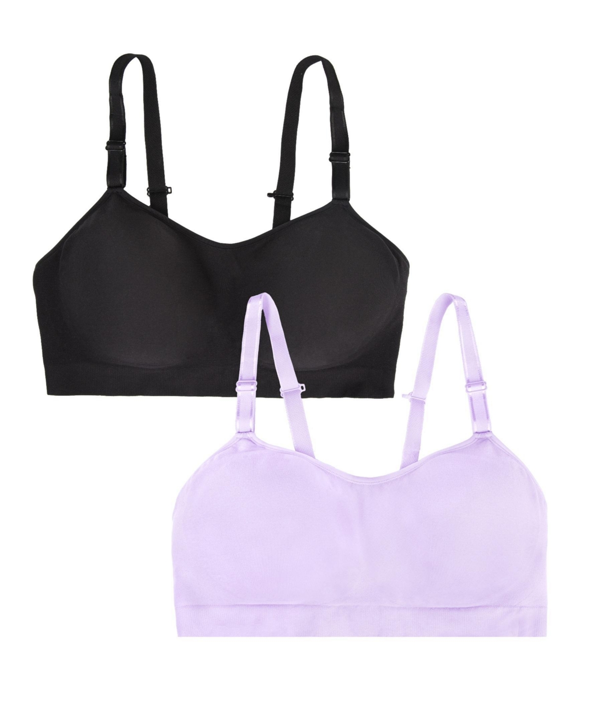 Click here for Fruit of the Loom Womens 2-Pack Stretch Wireless B... prices