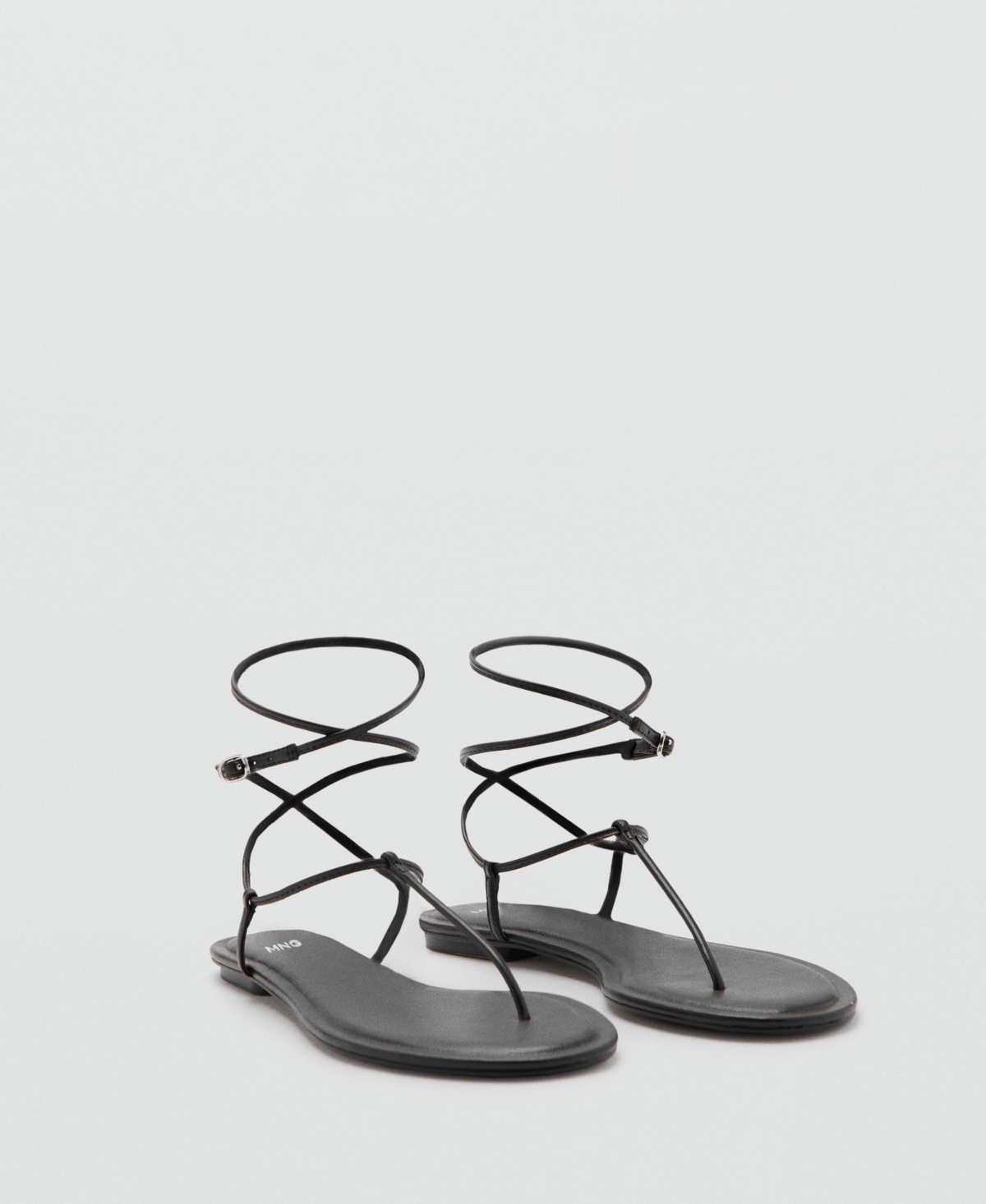 Click here for Mango Womens Flat Strappy Sandals - Chocolate prices
