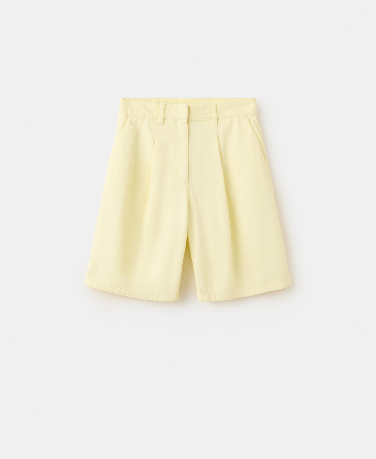 Click here for Mango Womens Buckle Detail Straight Bermuda Shorts... prices