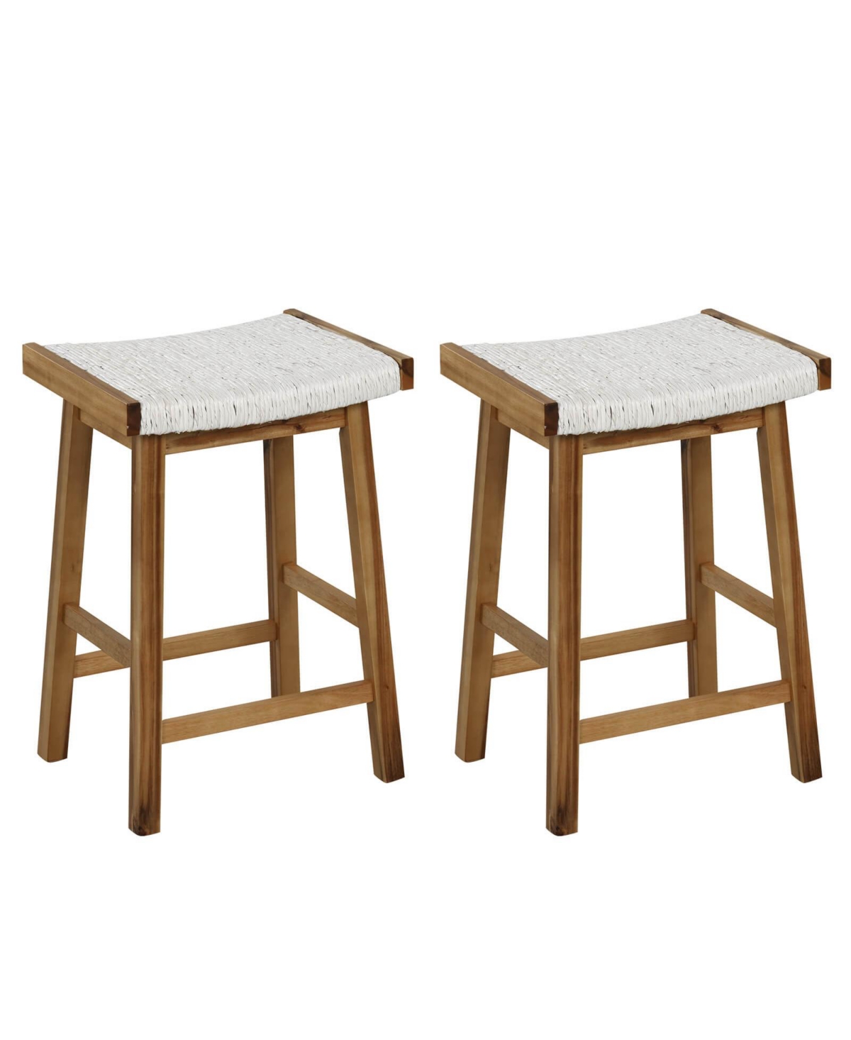 Click here for Costway Set of 2 25.5 Dining Saddle Stool Counter... prices