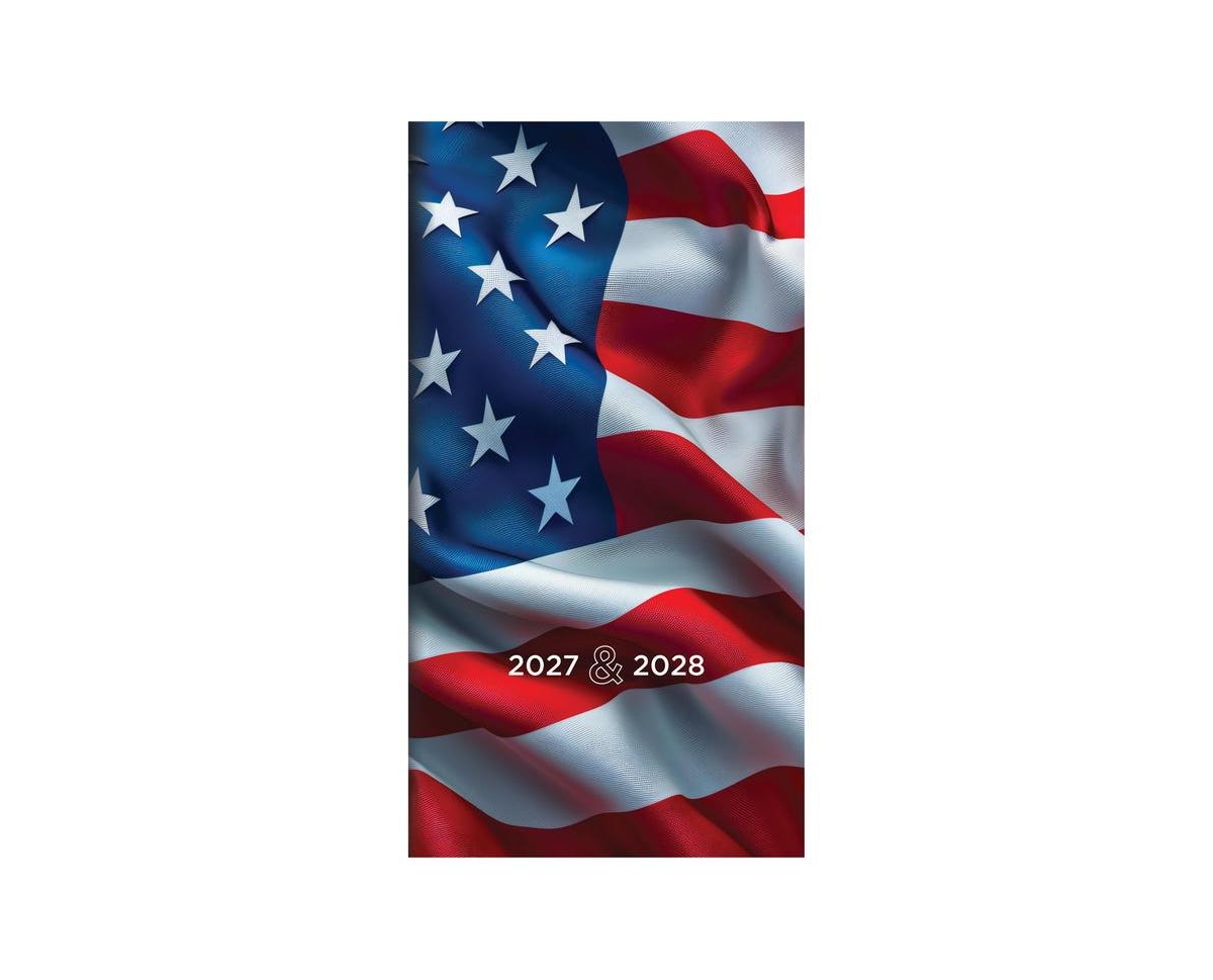Click here for Tf Publishing Paper Goods 2027-2028 Flag Small Mon... prices