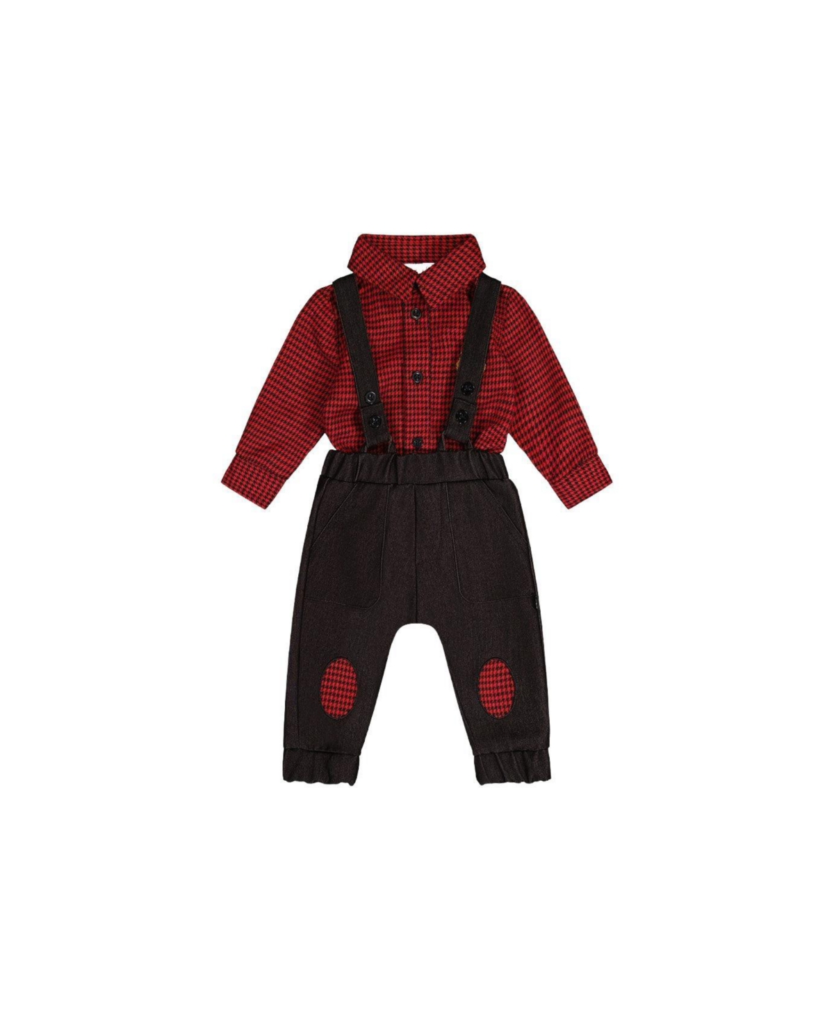 Click here for Deux par Deux Baby Boys Top and Pants Set Houndsto... prices