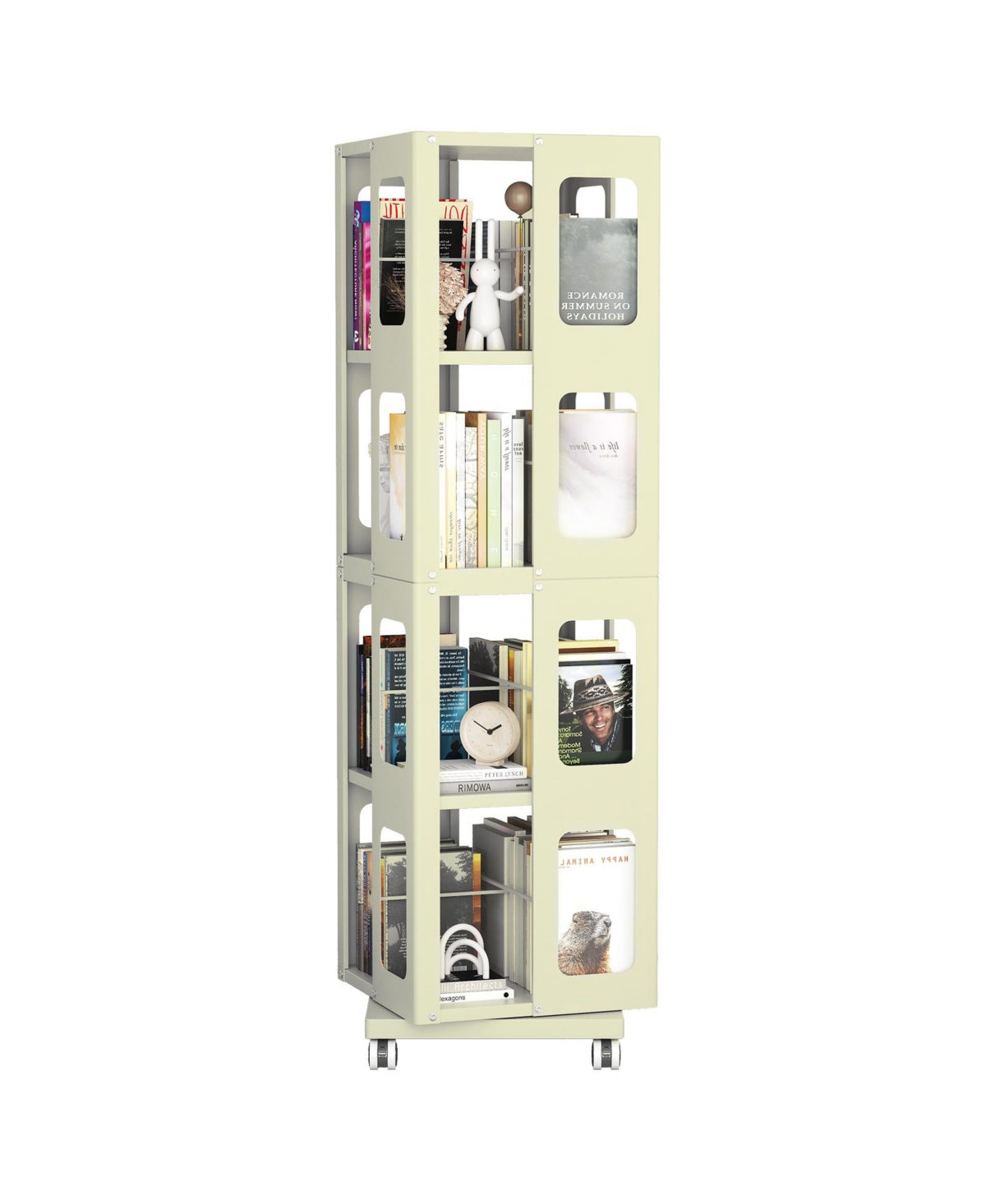 Click here for Flynama 4-Tier All-Steel 360 Degree Rotating Books... prices