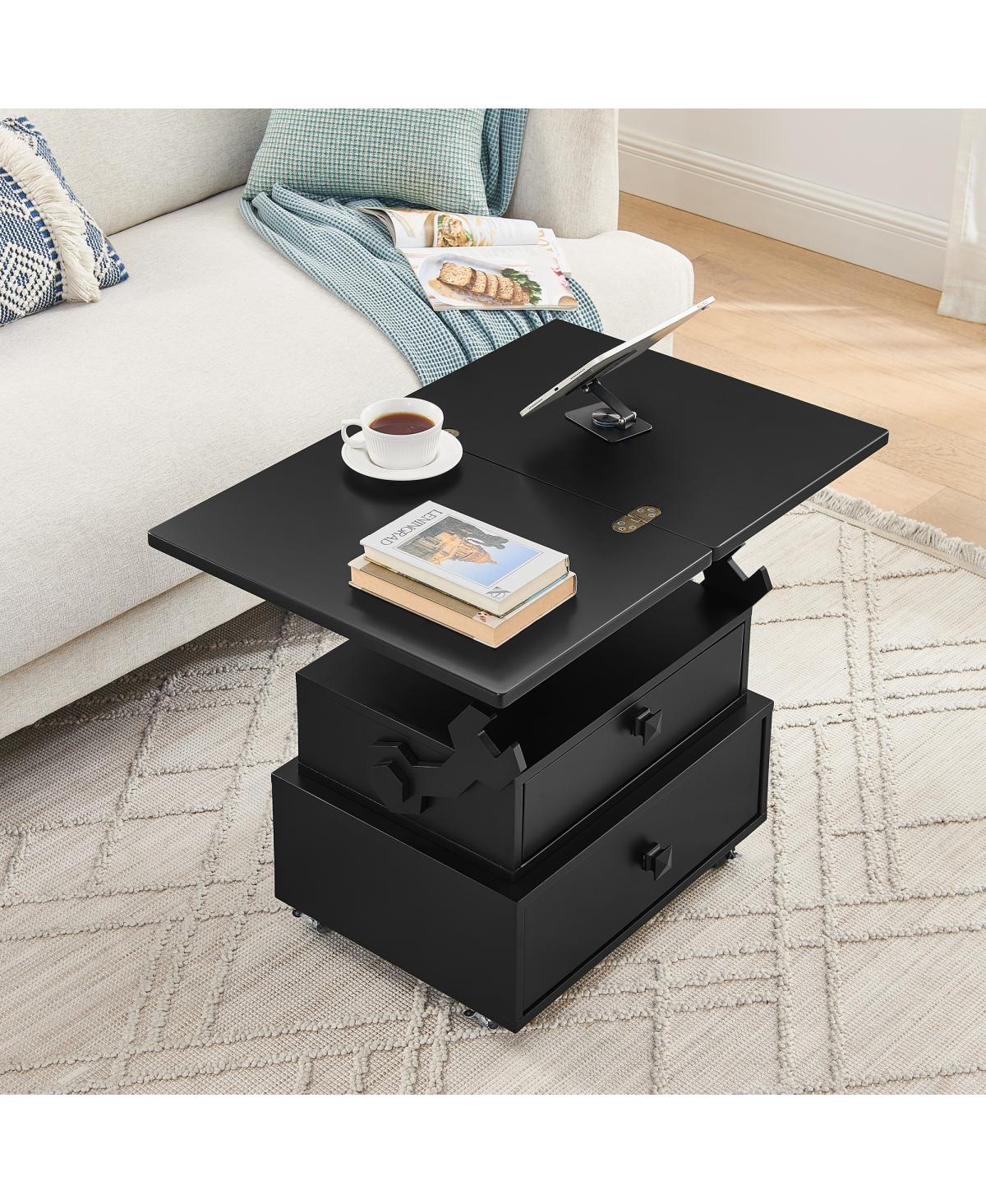 Click here for Streamdale Furniture High-Gloss Adjustable Rolling... prices