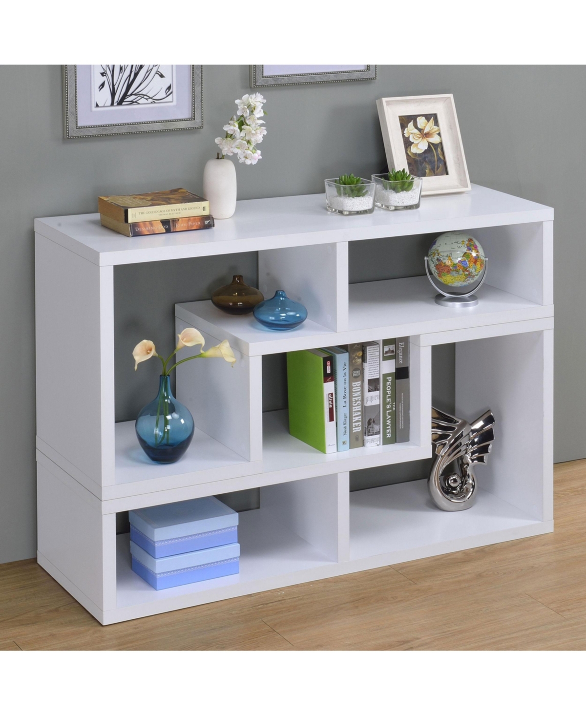 Click here for Flynama Multi-purpose Convertible Bookcase L-Shape... prices