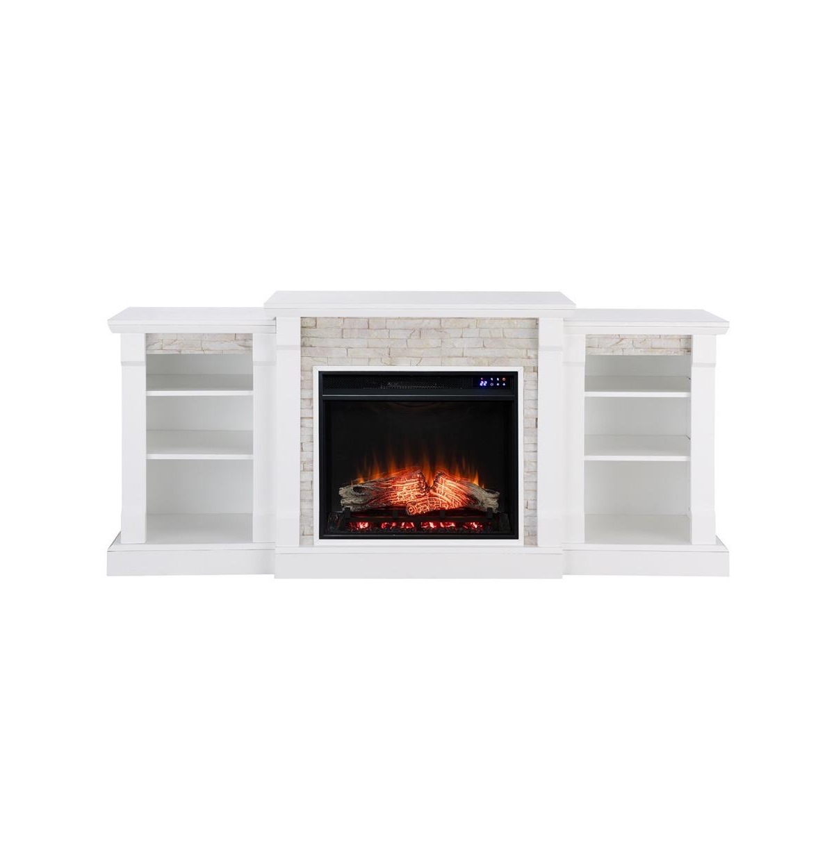 Click here for Augusta Home Gallatin Criss-Cross Electric Firepla... prices