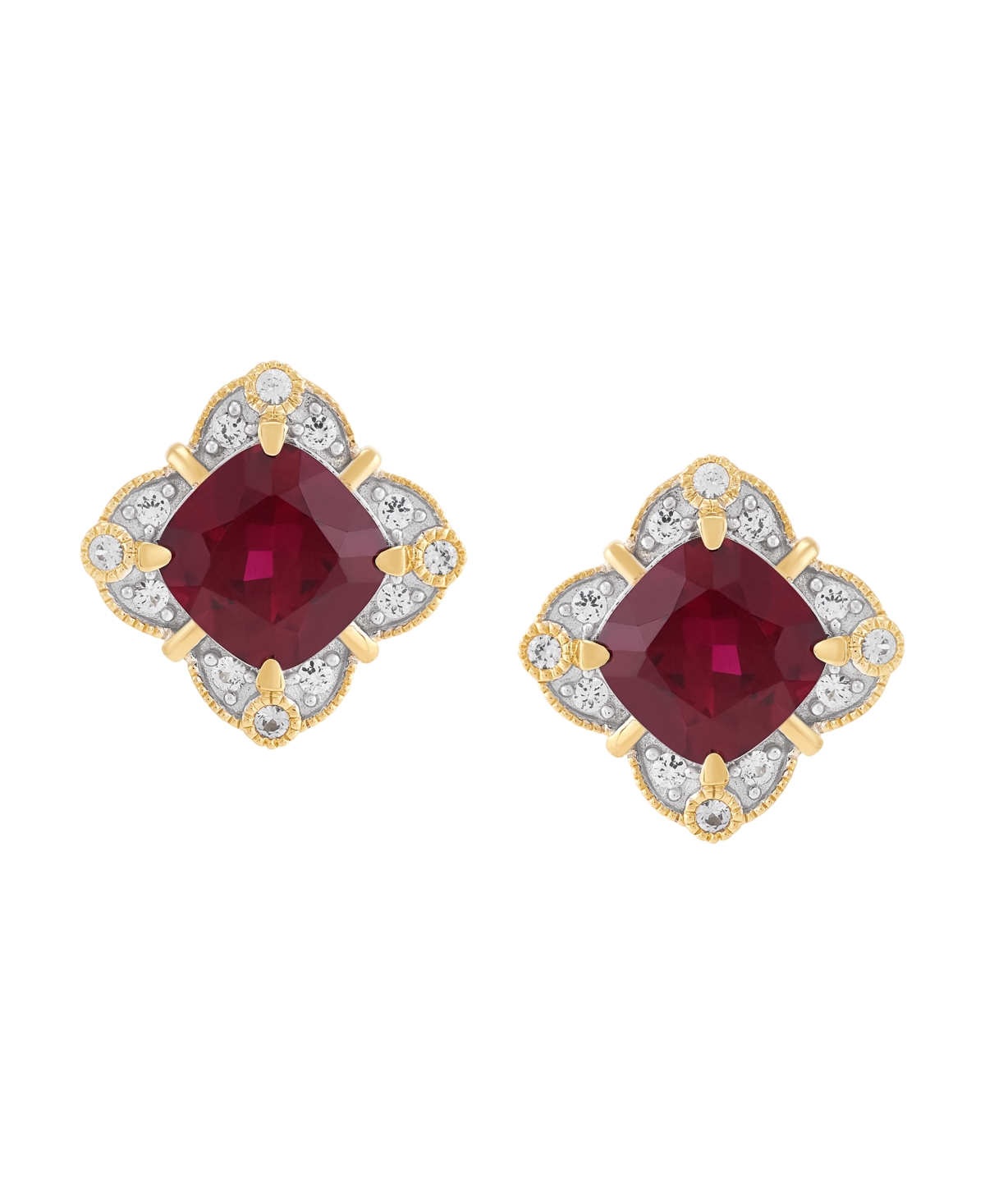 Click here for Macys Lab-Grown Sapphire (3-3/4 ct. t.w.) & Lab-Gr... prices