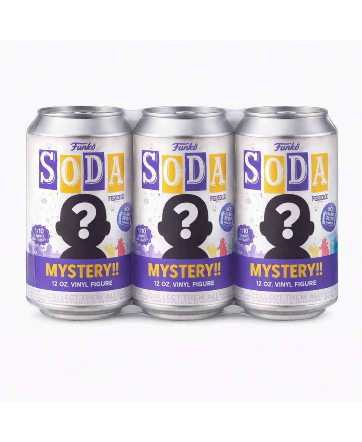 Click here for Funko Pack of 3 Surprise Mystery Soda Figure Rando... prices
